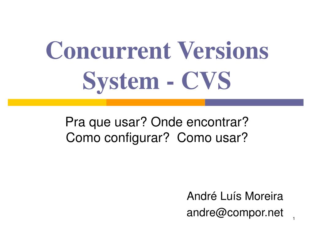 PPT - Concurrent Versions System - CVS PowerPoint Presentation, free ...