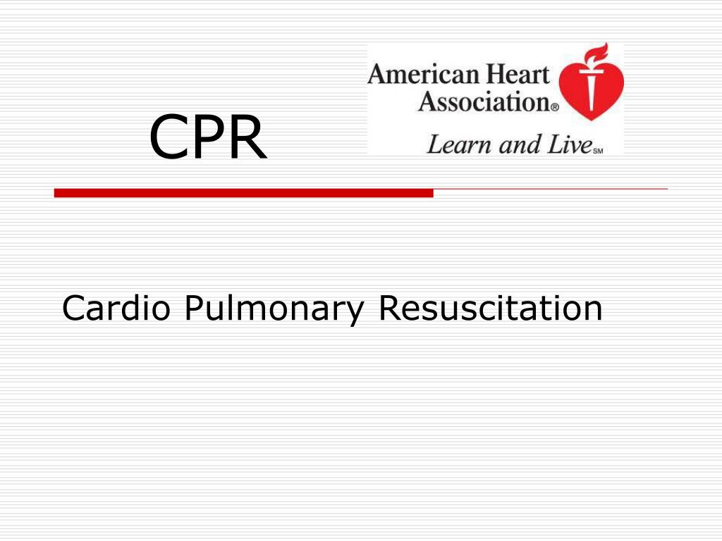 PPT - CPR PowerPoint Presentation, free download - ID:5621448
