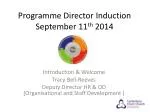PPT - 11 th September 2007 Dr Neil Dodgson Director Risk and Compliance ...