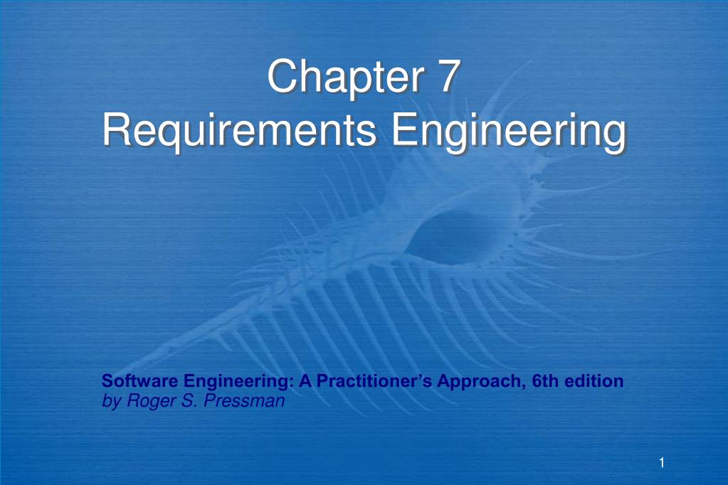 PPT - Chapter 7 Requirements Engineering PowerPoint Presentation, free ...