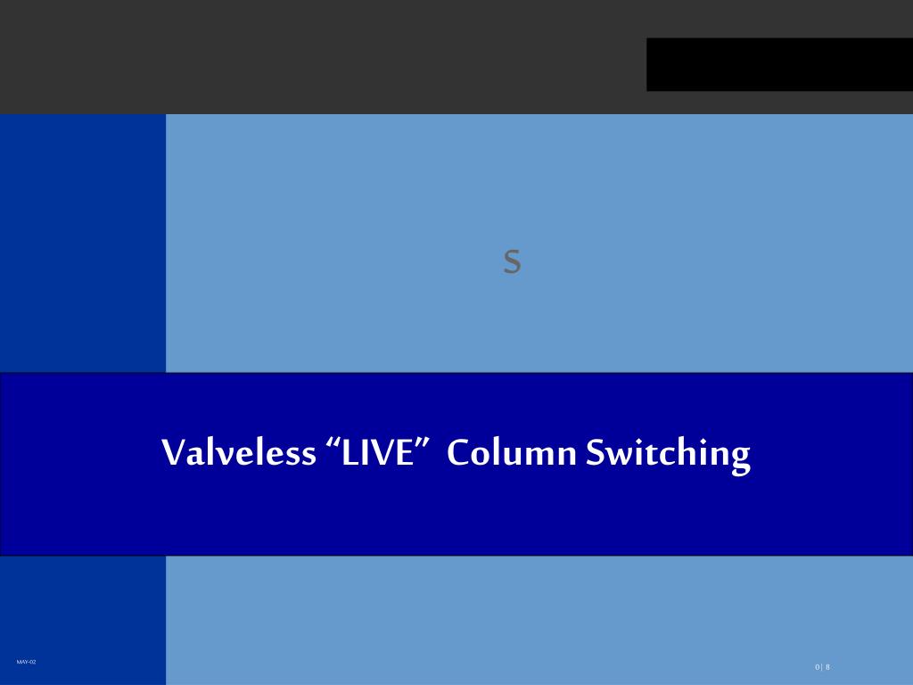 PPT - Valveless “LIVE” Column Switching PowerPoint Presentation, free ...
