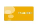 PPT - The Magic To Think Big PowerPoint Presentation, free download ...