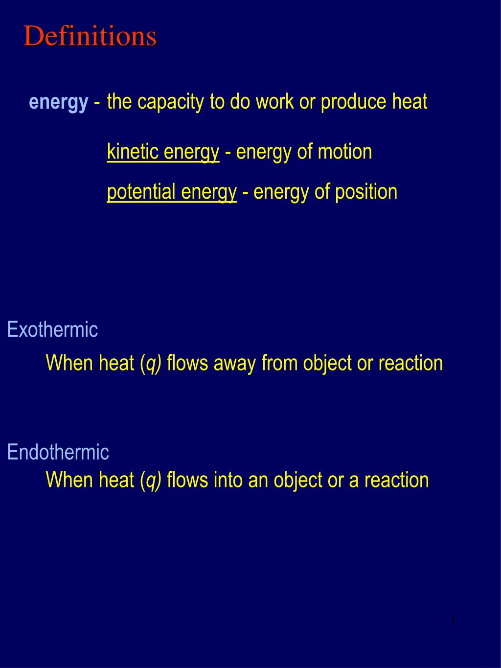 PPT - Definitions PowerPoint Presentation, free download - ID:5631364