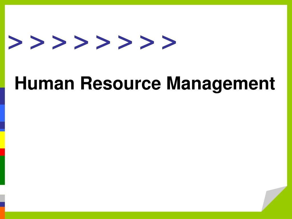 PPT - Human Resource Management PowerPoint Presentation, free download ...