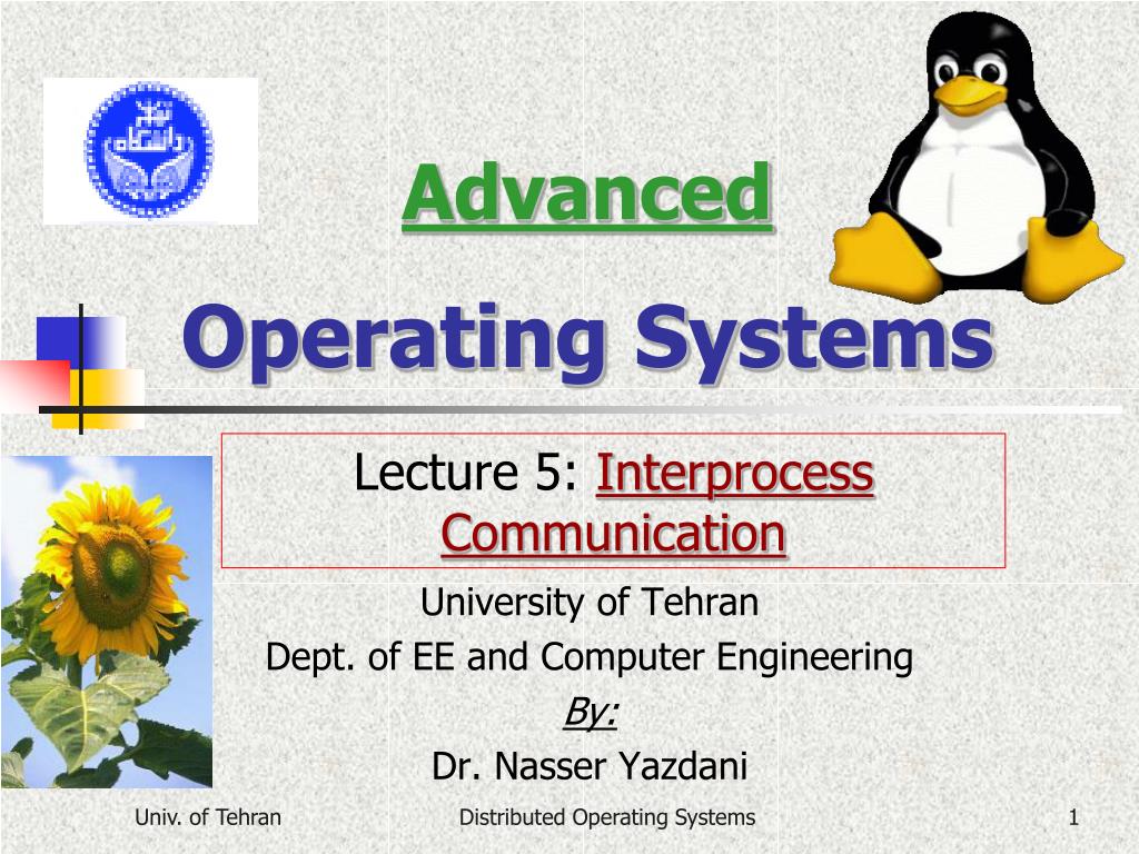 PPT - Advanced Operating Systems PowerPoint Presentation, free download ...