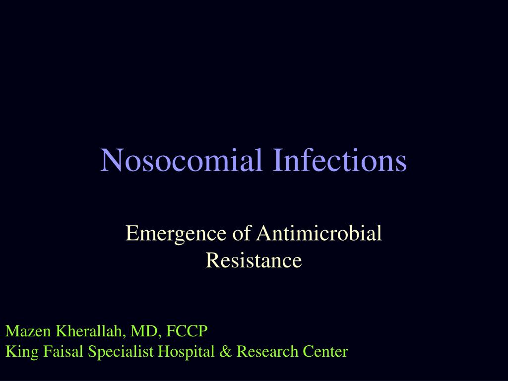 PPT - Nosocomial Infections PowerPoint Presentation, free download - ID ...