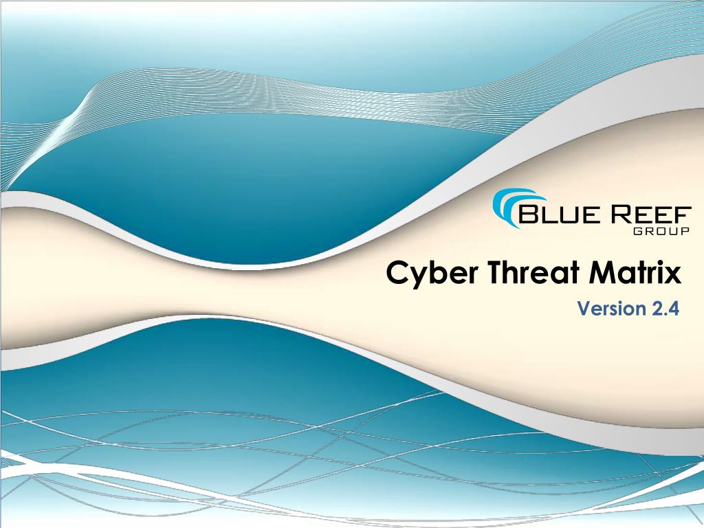 PPT - Cyber Threat Matrix PowerPoint Presentation, free download - ID ...