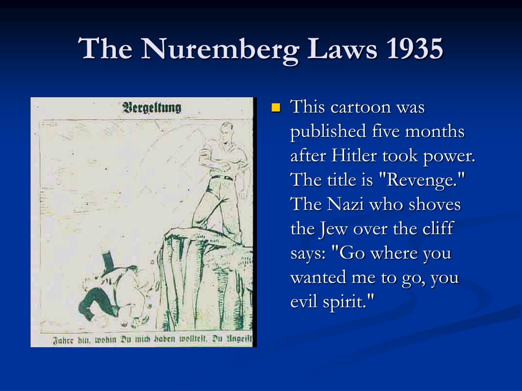 PPT - The Nuremberg Laws 1935 PowerPoint Presentation, free download ...