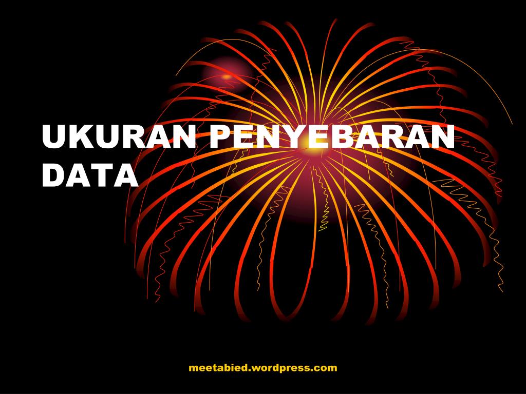 PPT - UKURAN PENYEBARAN DATA PowerPoint Presentation, free download ...