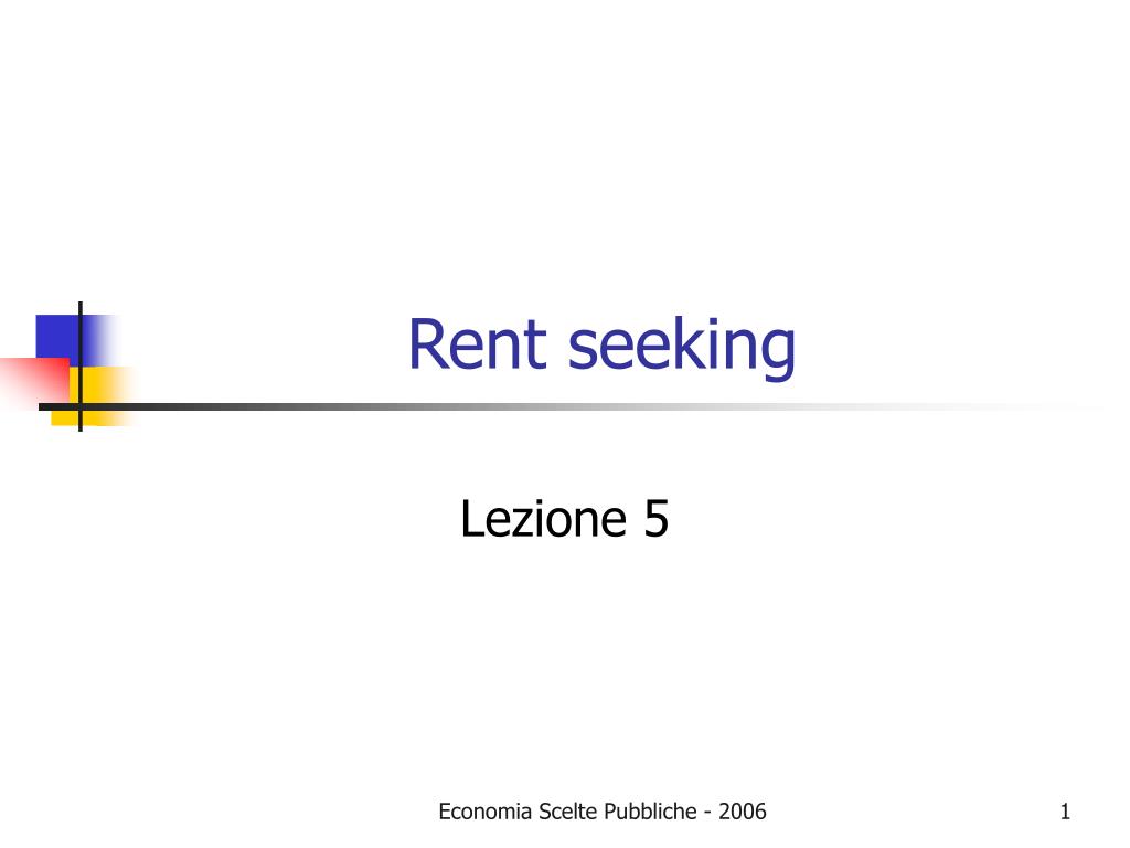 PPT - Rent seeking PowerPoint Presentation, free download - ID:5639089