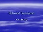 PPT - Skills and Techniques PowerPoint Presentation, free download - ID ...