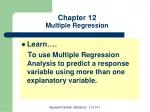 PPT - Chapter 8: Bivariate Regression and Correlation PowerPoint Presentation - ID:583925