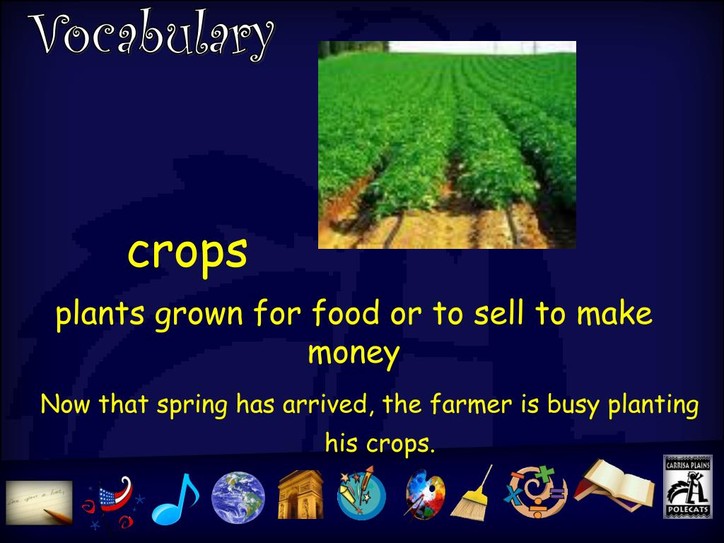 PPT - crops PowerPoint Presentation, free download - ID:5642402