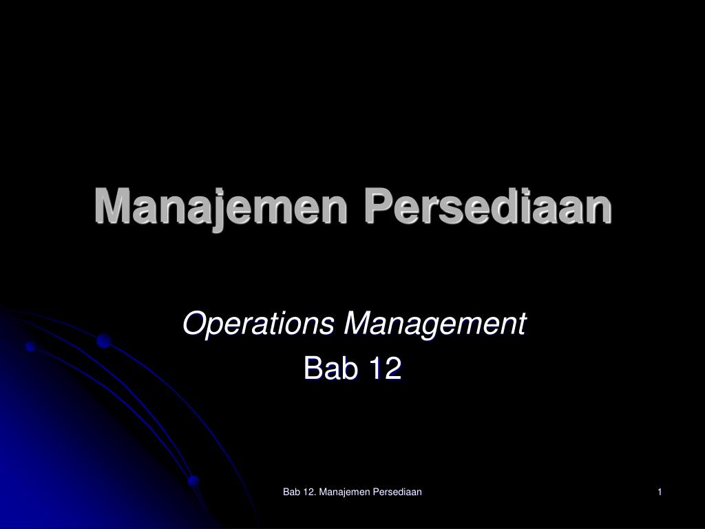 PPT - Manajemen Persediaan PowerPoint Presentation, free download - ID ...