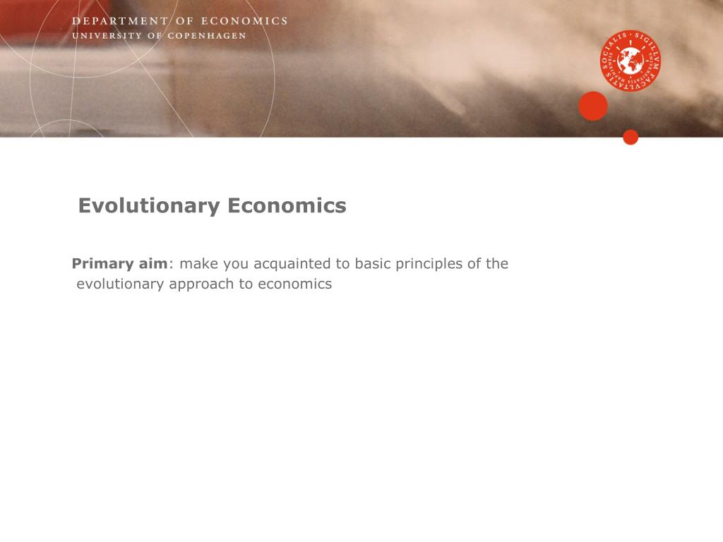 PPT - Evolutionary Economics PowerPoint Presentation, free download ...