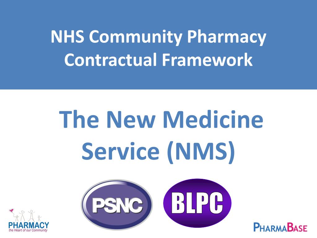 PPT - NHS Community Pharmacy Contractual Framework PowerPoint ...