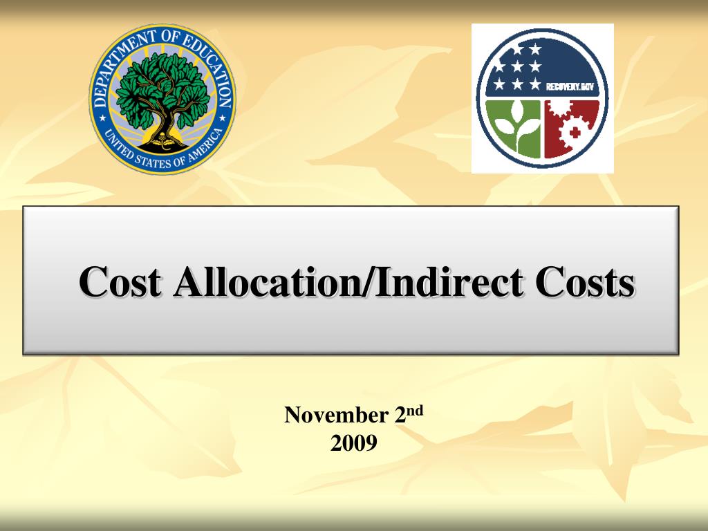 PPT - Cost Allocation/Indirect Costs PowerPoint Presentation, free ...