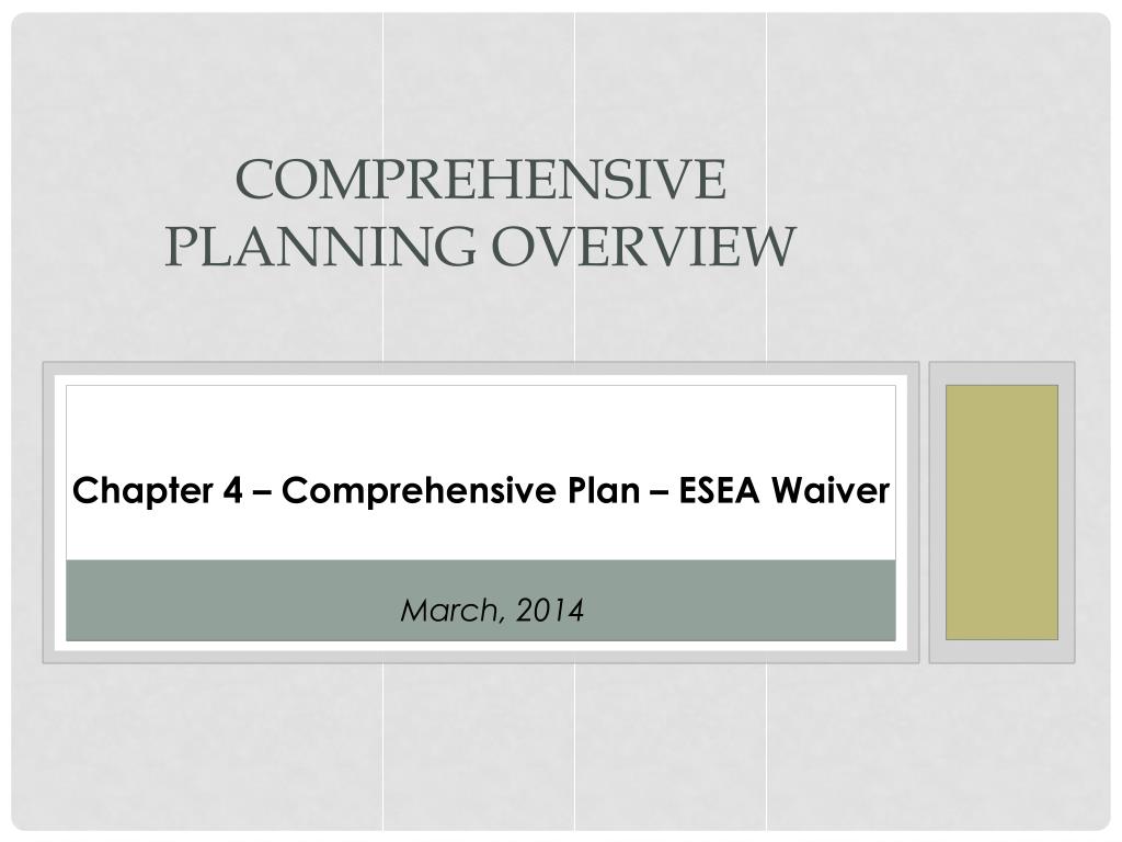 PPT - Comprehensive Planning OVERVIEW PowerPoint Presentation, free ...