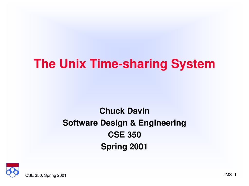 PPT - The Unix Time-sharing System PowerPoint Presentation, free ...