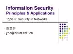 PPT - Lecture 10: Security Design Principles PowerPoint Presentation ...