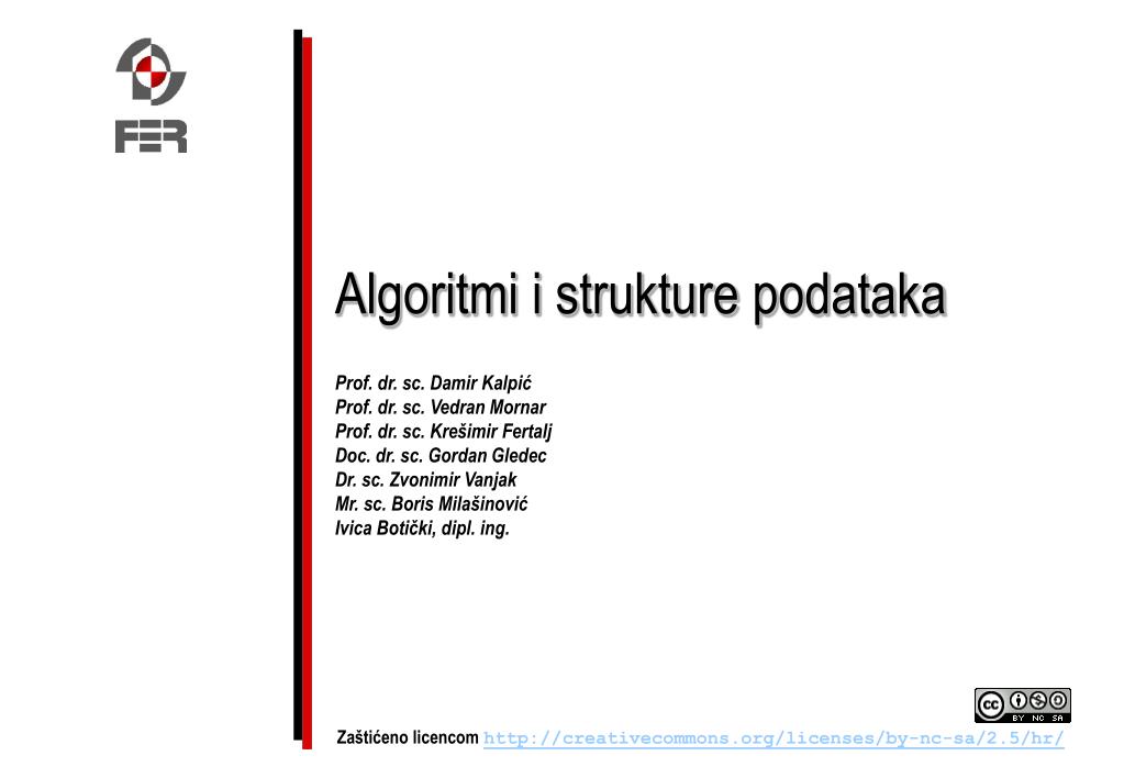 PPT - Algoritmi i strukture podataka PowerPoint Presentation, free ...