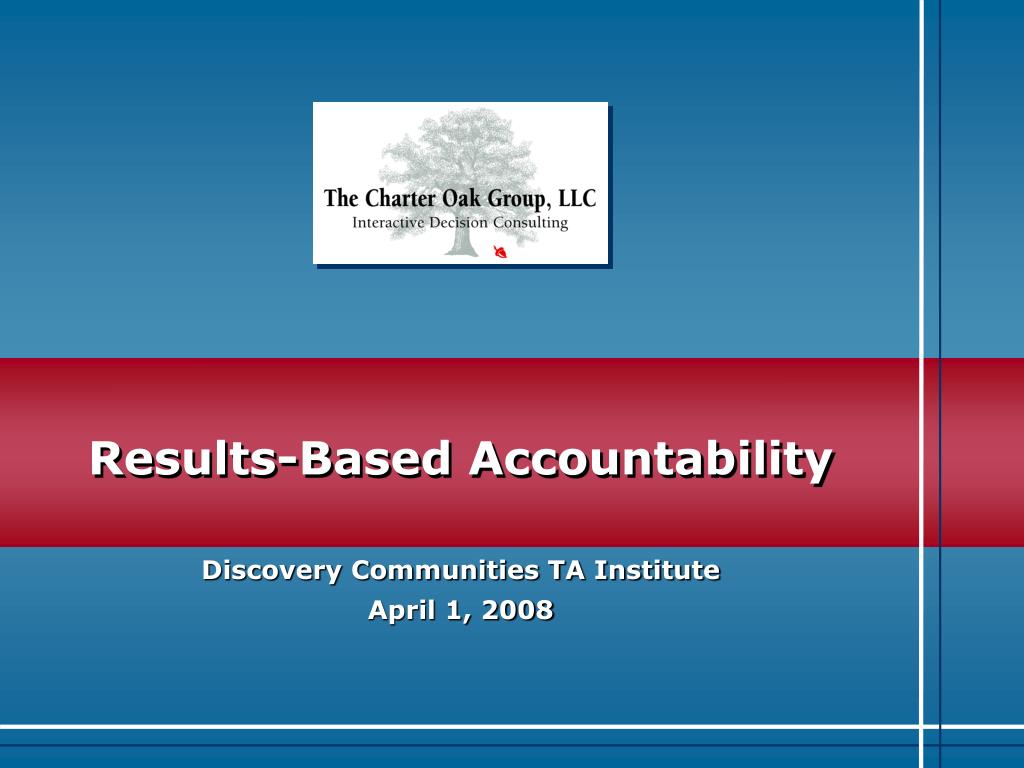 PPT - Results-Based Accountability PowerPoint Presentation, free ...