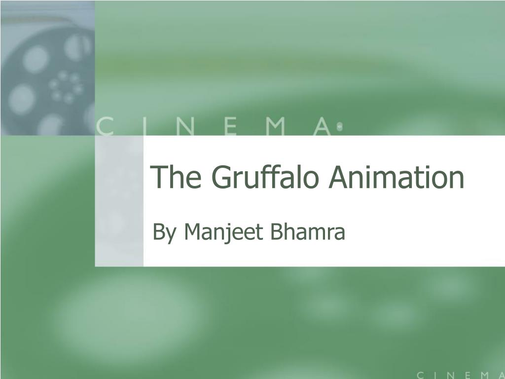 PPT - The Gruffalo Animation PowerPoint Presentation, free download ...