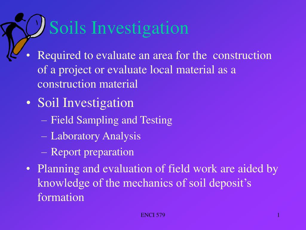 PPT - Soils Investigation PowerPoint Presentation, free download - ID:5653130