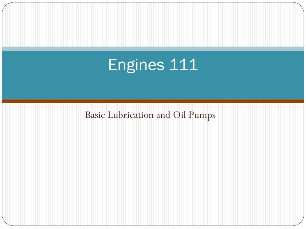 PPT - Engines 111 PowerPoint Presentation, free download - ID:5655459