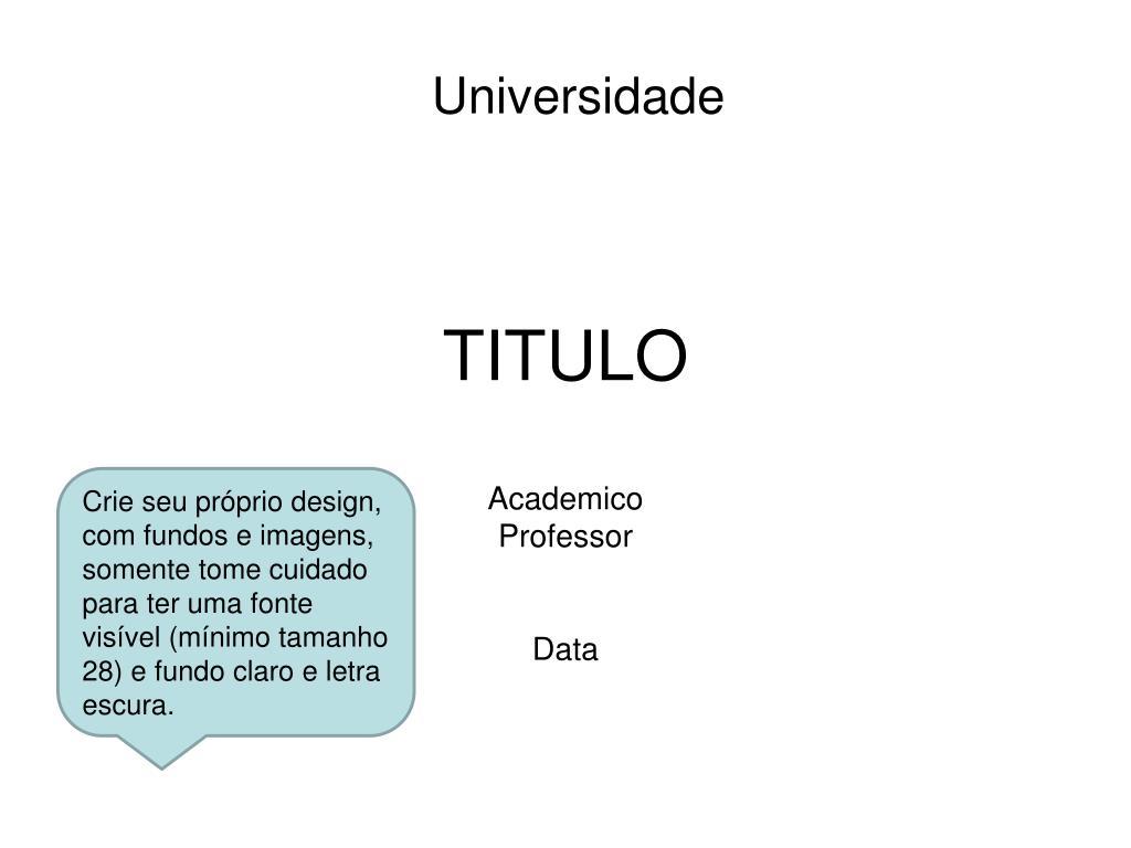 PPT - TITULO PowerPoint Presentation, free download - ID:5659766
