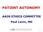 PPT - AUTONOMY PowerPoint Presentation, free download - ID:1227820
