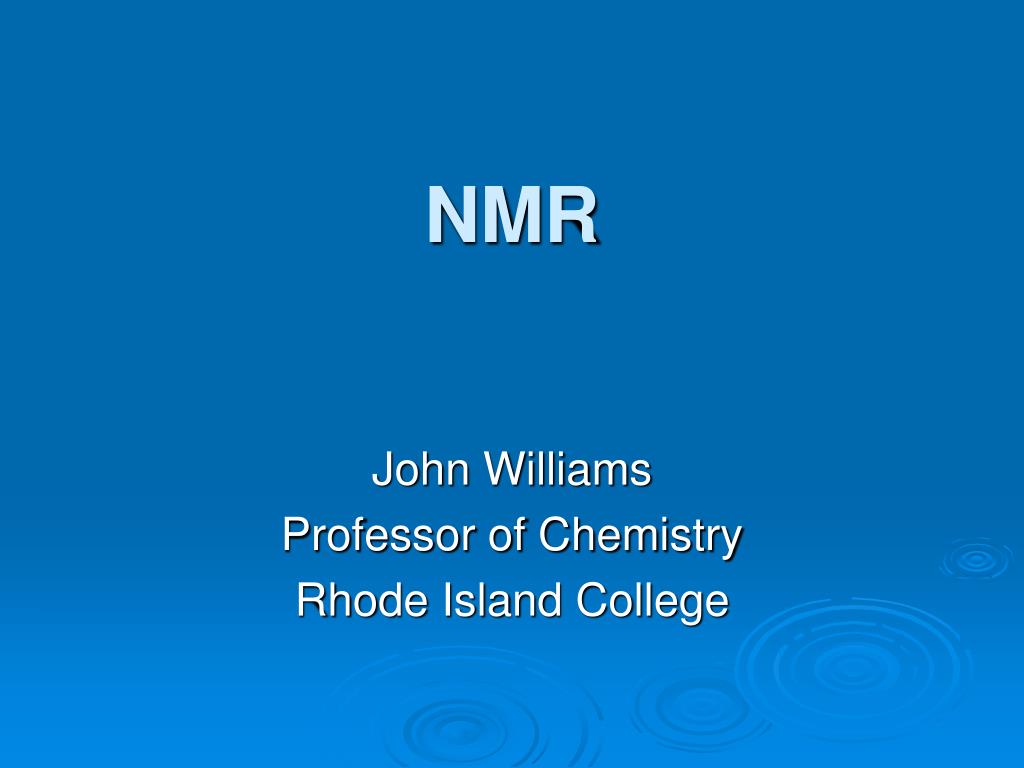 PPT - NMR PowerPoint Presentation, free download - ID:5660378