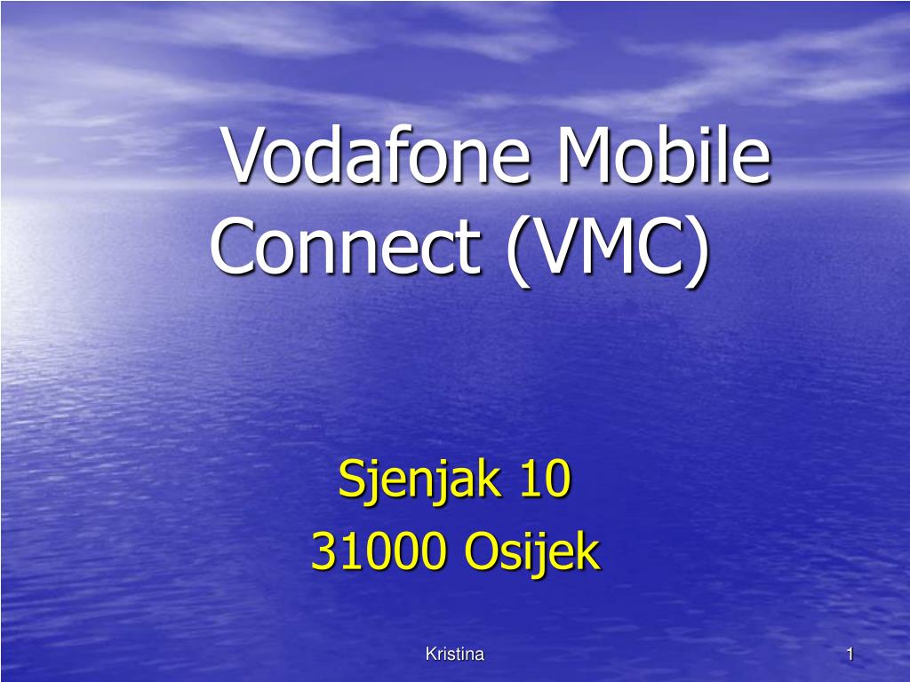 PPT - Vodafone Mobile Connect (VMC) PowerPoint Presentation, free ...