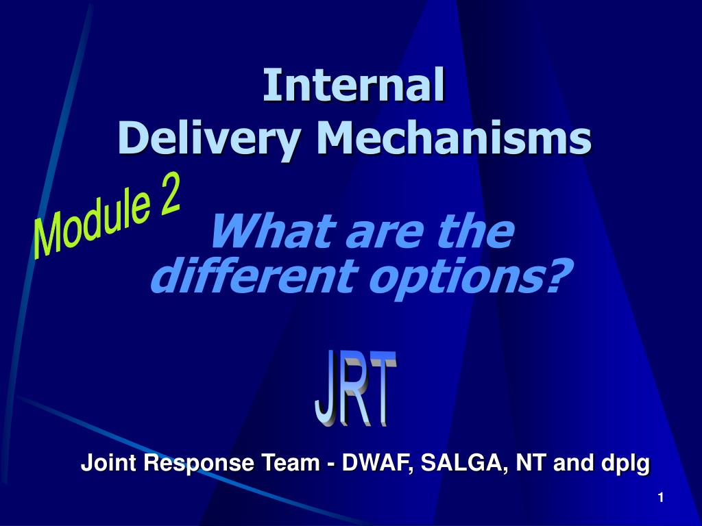 PPT - Internal Delivery Mechanisms PowerPoint Presentation, free ...
