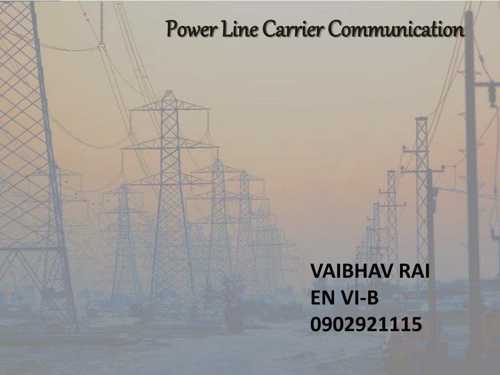 PPT - Power Line Carrier Communication PowerPoint Presentation, free ...