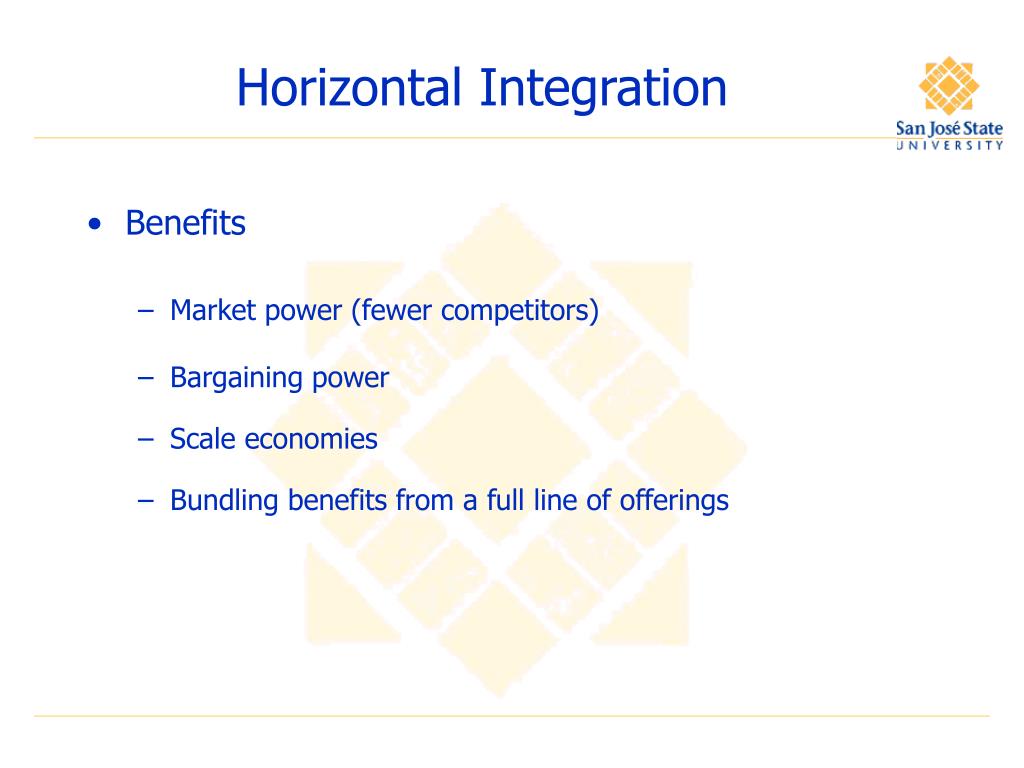 PPT - Horizontal Integration PowerPoint Presentation, free download ...