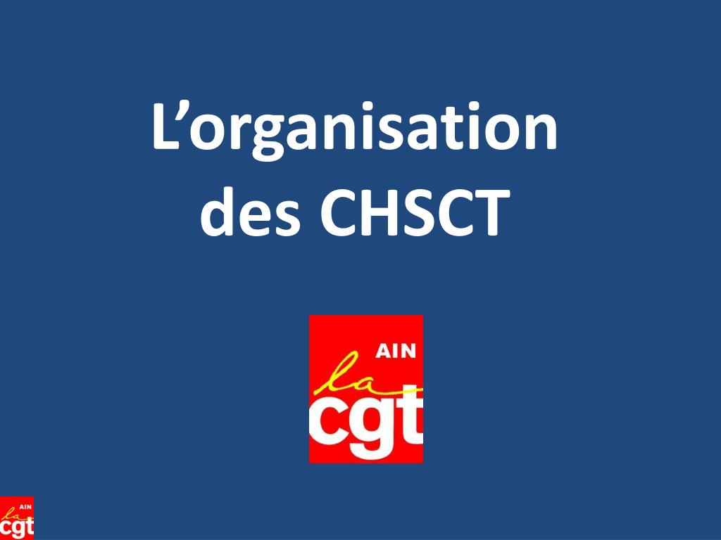 PPT - L’organisation des CHSCT PowerPoint Presentation, free download ...