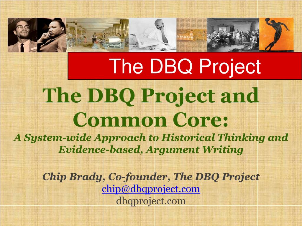 PPT - The DBQ Project PowerPoint Presentation, free download - ID:5679130