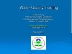PPT - Maryland Water Quality Trading Committee Role of Aggregator ...