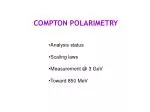 PPT - Compton effect PowerPoint Presentation, free download - ID:630722