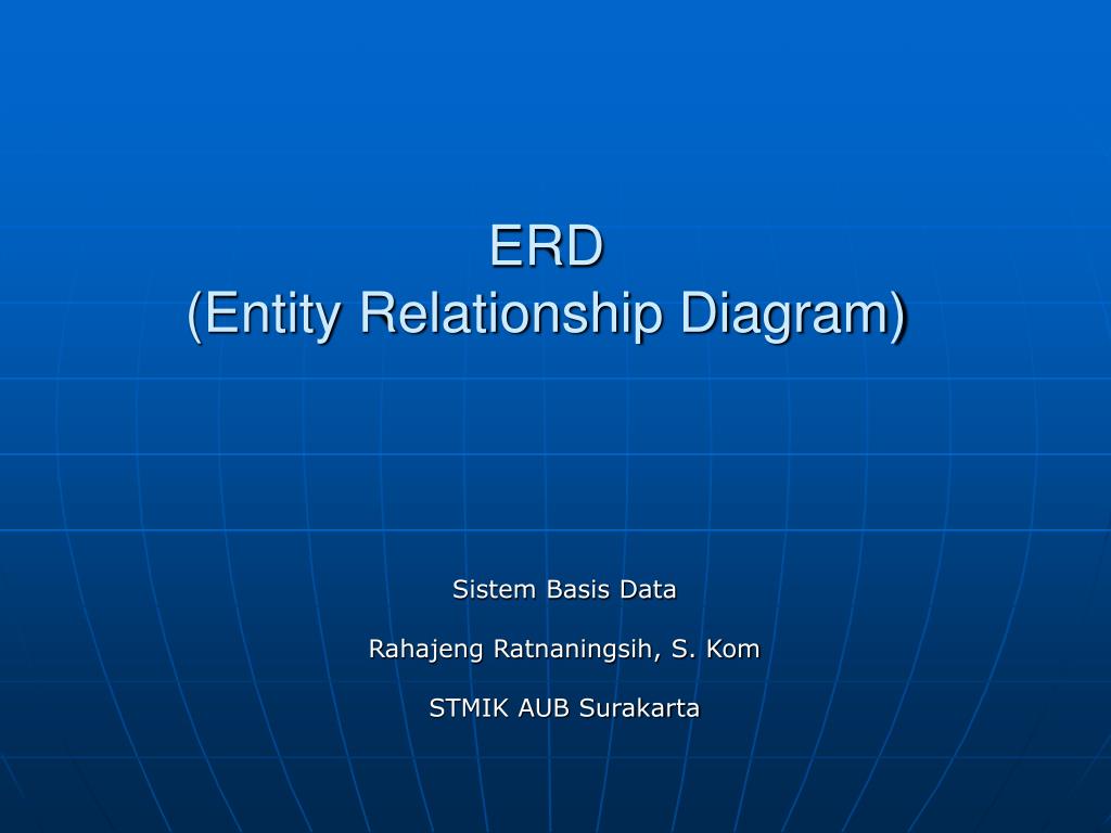 PPT - ERD (Entity Relationship Diagram) PowerPoint Presentation, free ...