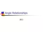 PPT - Lesson 9.2 Angle Relationships and Parallel Lines PowerPoint ...