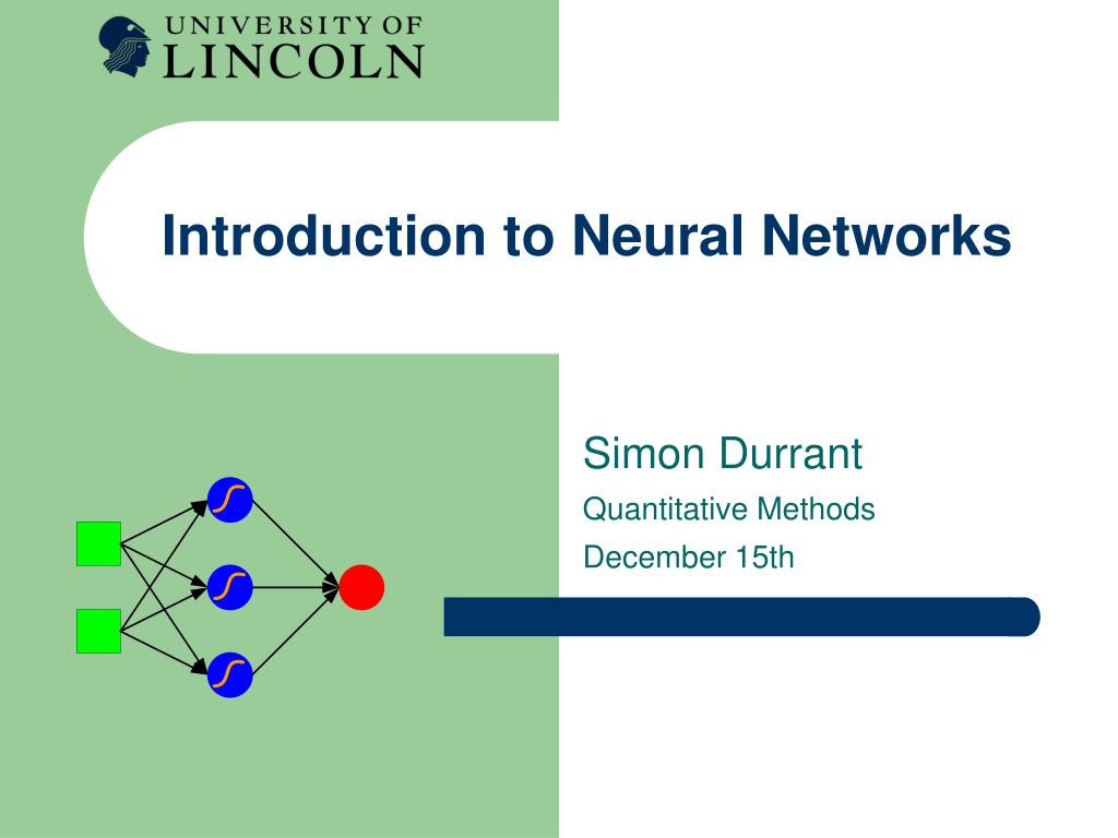 PPT - Introduction to Neural Networks PowerPoint Presentation, free ...
