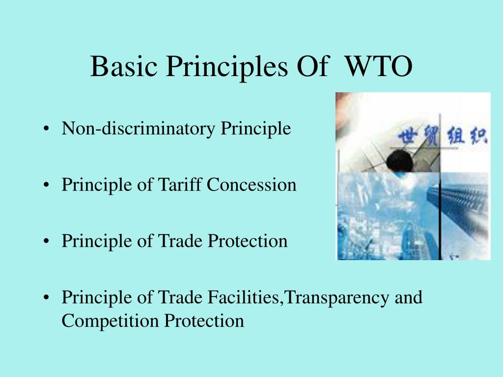 PPT - Basic Principles Of WTO PowerPoint Presentation, free download ...
