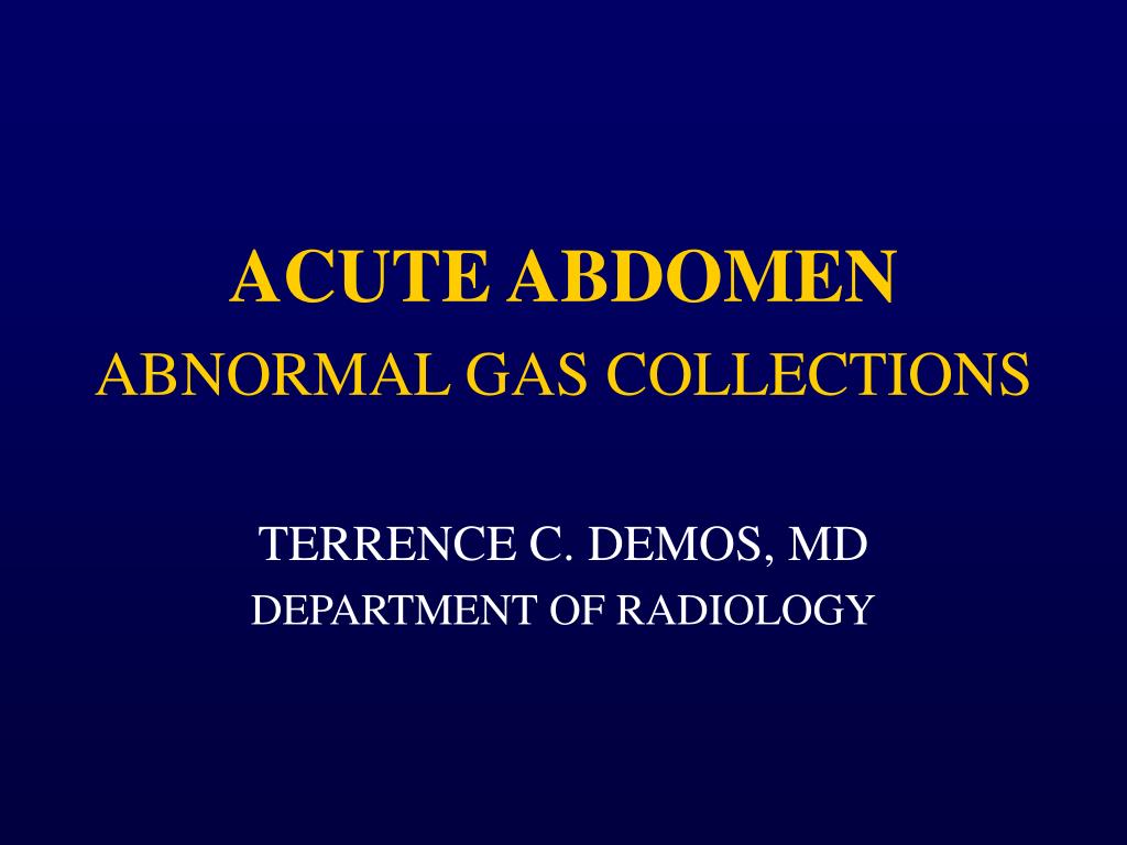 PPT - ACUTE ABDOMEN PowerPoint Presentation, free download - ID:5707839