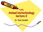 PPT - Animal Biotechnology PowerPoint Presentation, free download - ID ...