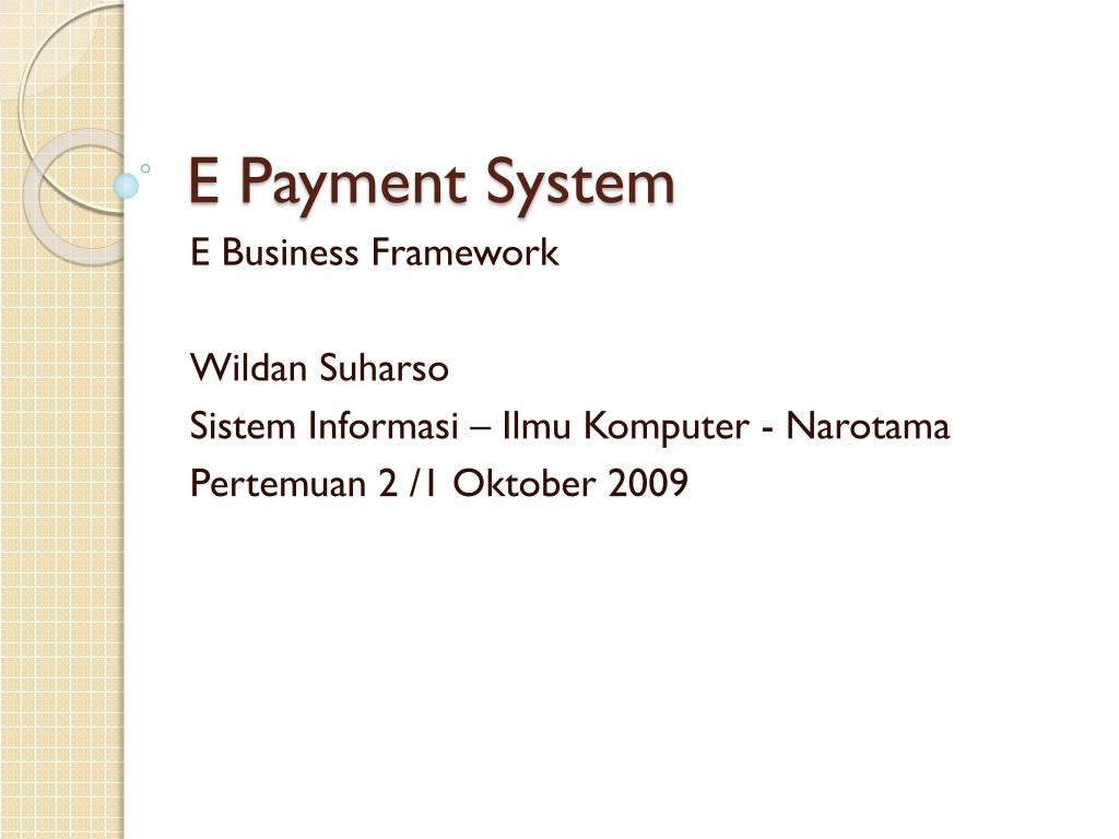 PPT - E Payment System PowerPoint Presentation, free download - ID:5710832