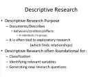 PPT - Descriptive Research methods PowerPoint Presentation, free ...