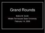 PPT - Nursing Grand Rounds PowerPoint Presentation, free download - ID ...