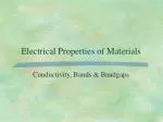 PPT - CHAPTER 18: ELECTRICAL PROPERTIES PowerPoint Presentation, free ...